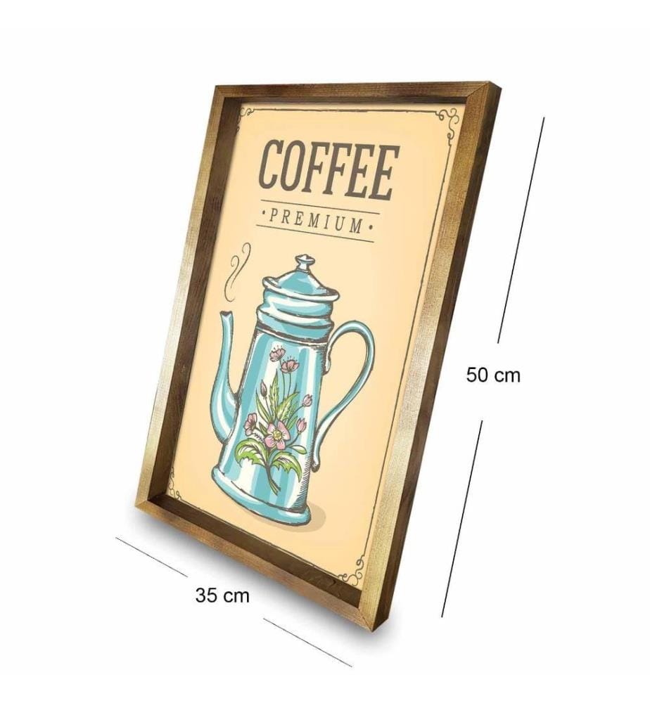 Wallity Decorative Framed MDF Painting, Multicol… | DeinDeal