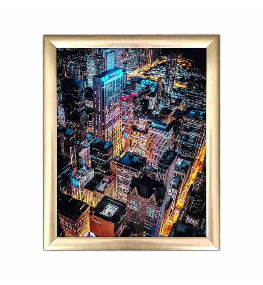 Wallity Dekoratives gerahmtes MDF-Gemälde, Multi… | DeinDeal