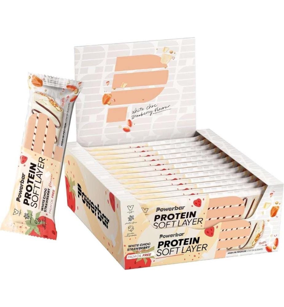 Powerbar Protein Soft Layer Strawberry White Cho… | DeinDeal