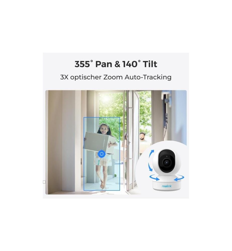 Reolink REOLINK - Netzwerkkamera E340 Weiss | DeinDeal