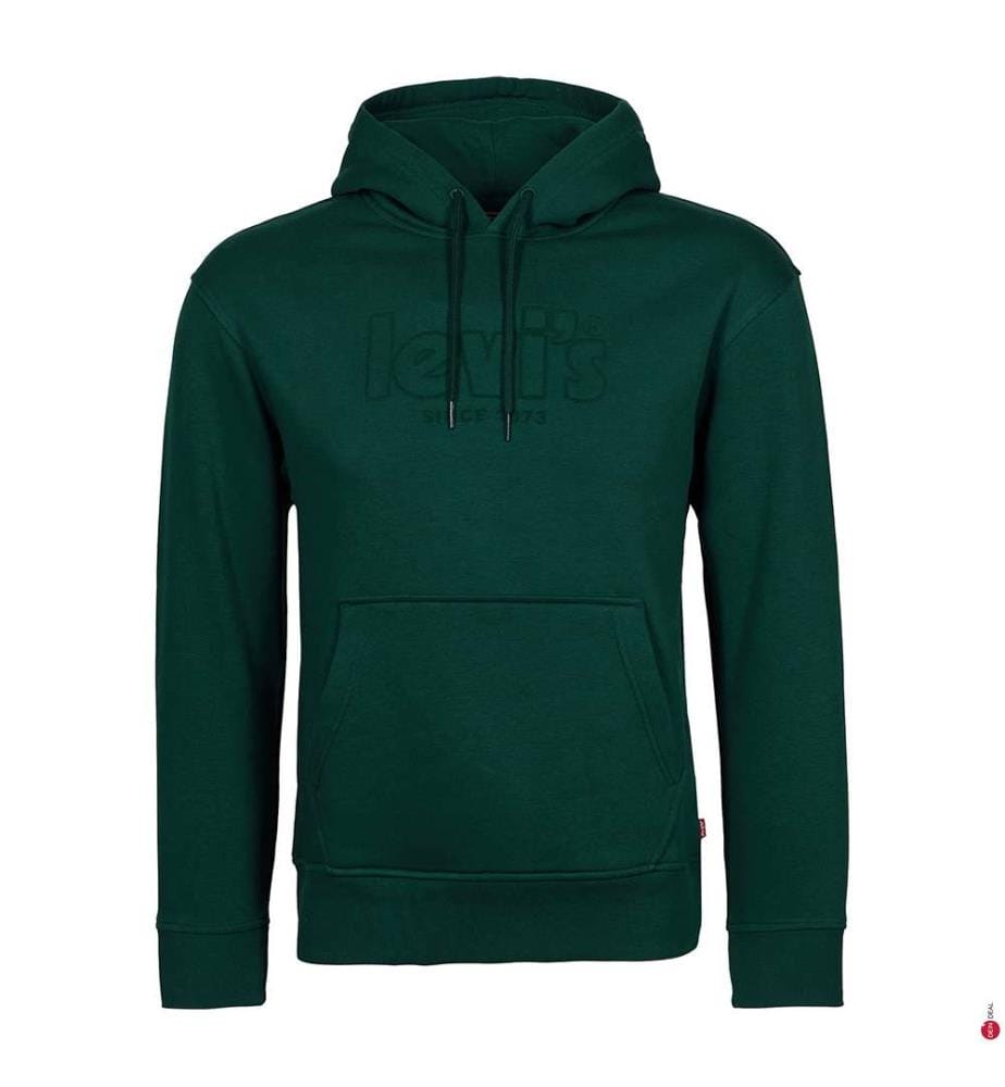 Levi's Hoodie Outline Logo Relaxed Fit - Dunkelg… | DeinDeal