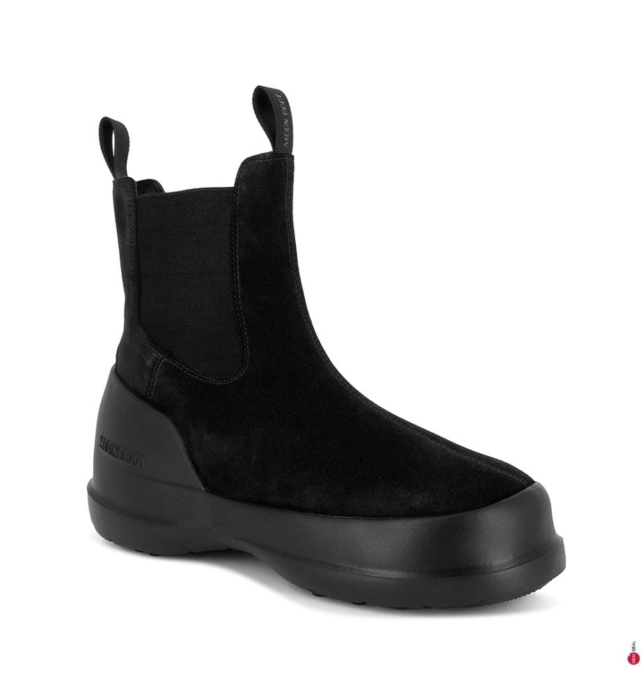 Moon Boot Luna Chelsea Boots - Black | DeinDeal