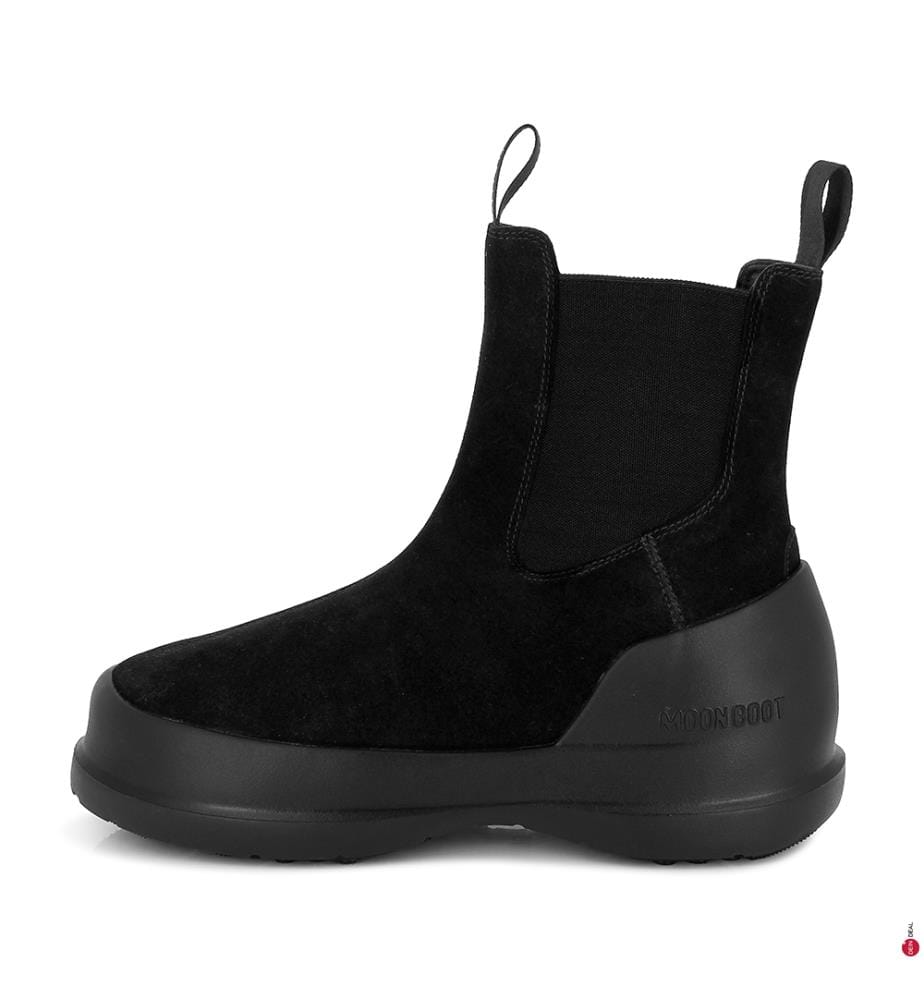 Moon Boot Luna Chelsea Boots - Black | DeinDeal