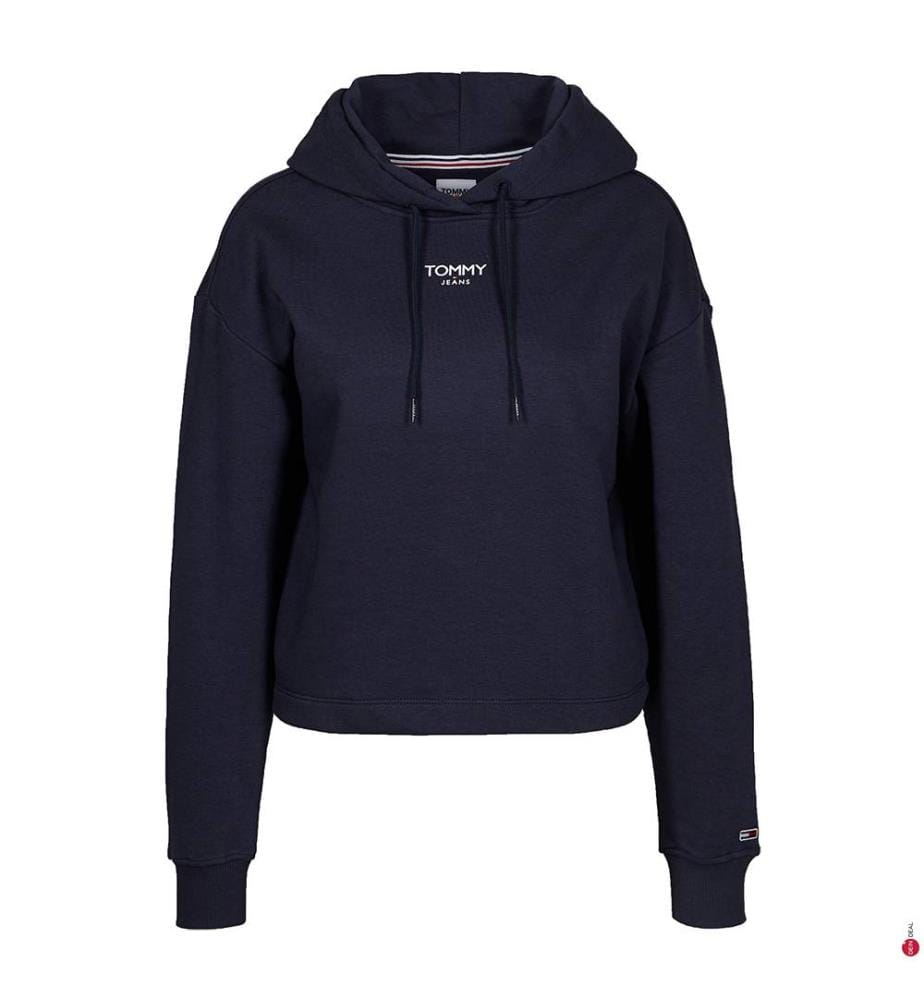 Tommy Hilfiger Hoodie Crop Essential Logo Croppe… | DeinDeal