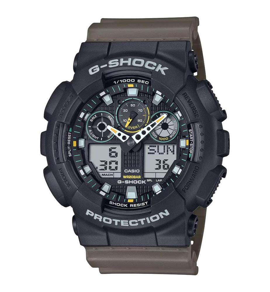 G-Shock Analog Digital Watch - Black, Khaki | DeinDeal