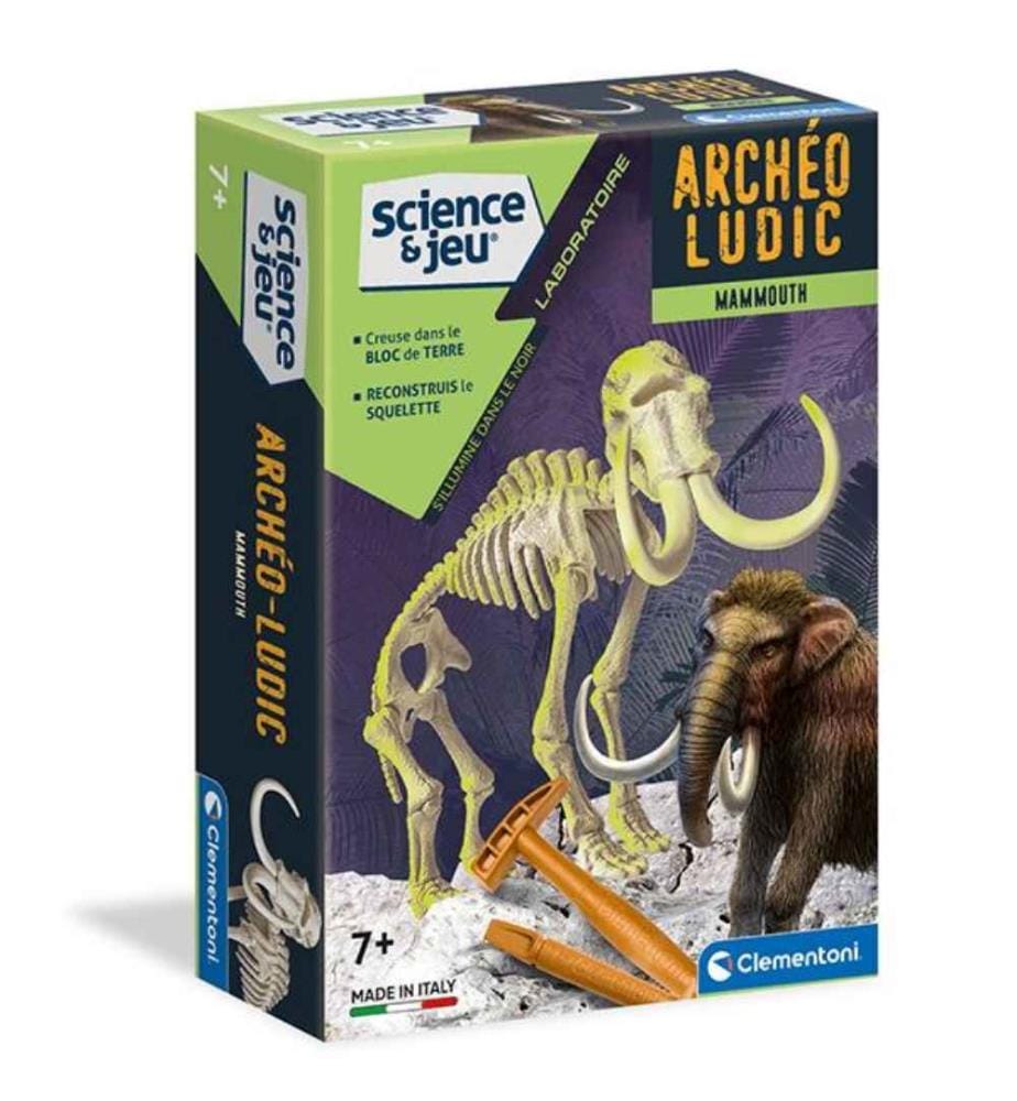 Clementoni Archeo Mammoth Fluorescence - French … | DeinDeal