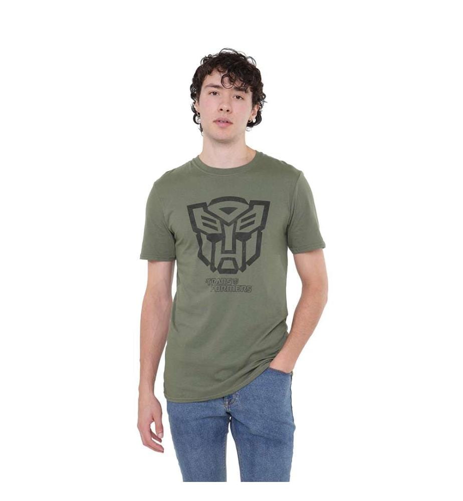 TRANSFORMERS T-Shirt Autobots Outline Logo - Mil… | DeinDeal