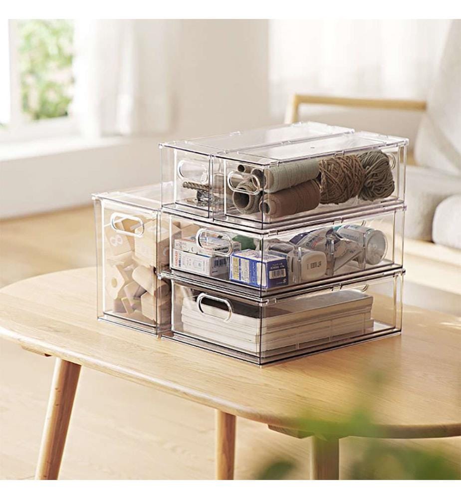 TFT Krau Storage Box 34 x 25.5 x 11 cm - Transpa… | DeinDeal