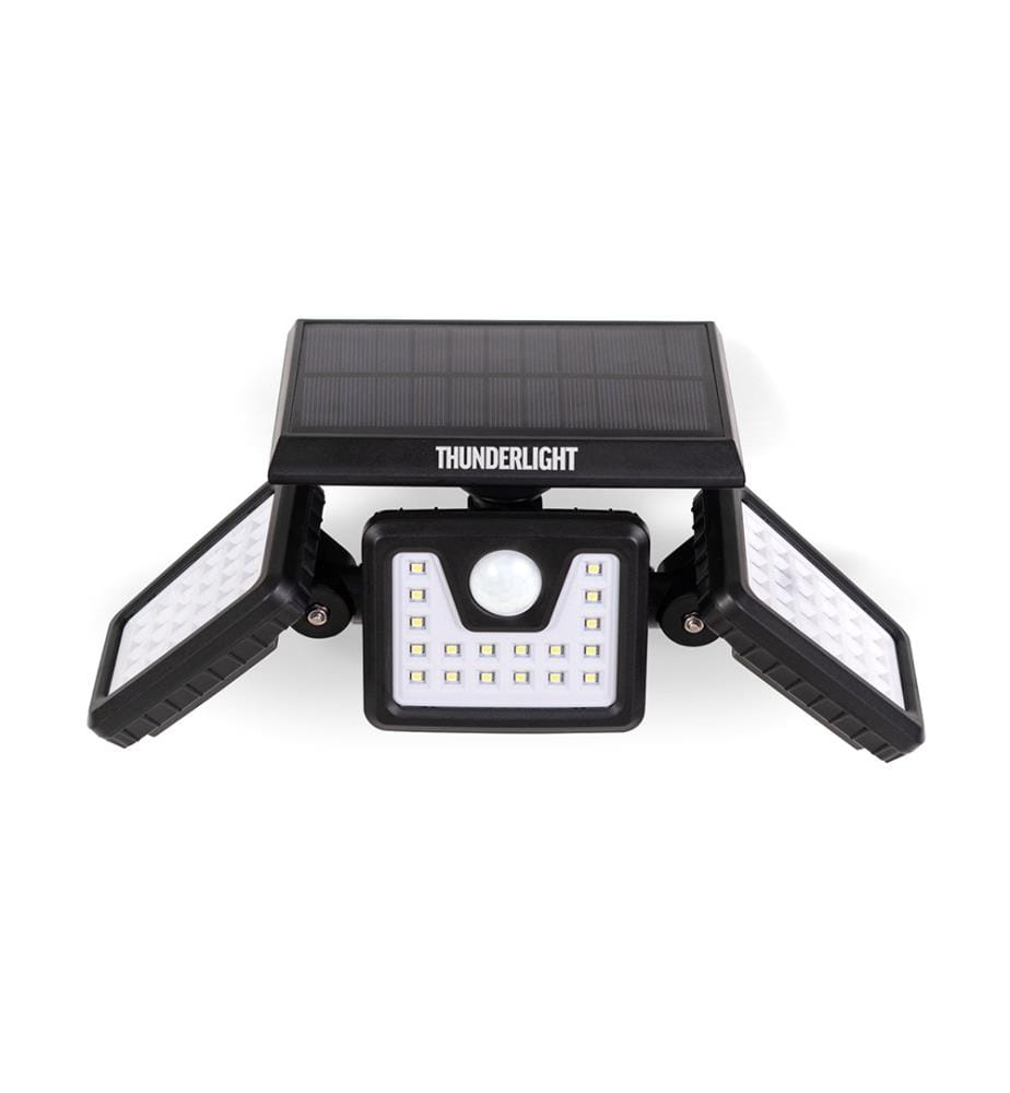 Set of 3 Thunderlight LED spotlights - Black | DeinDeal