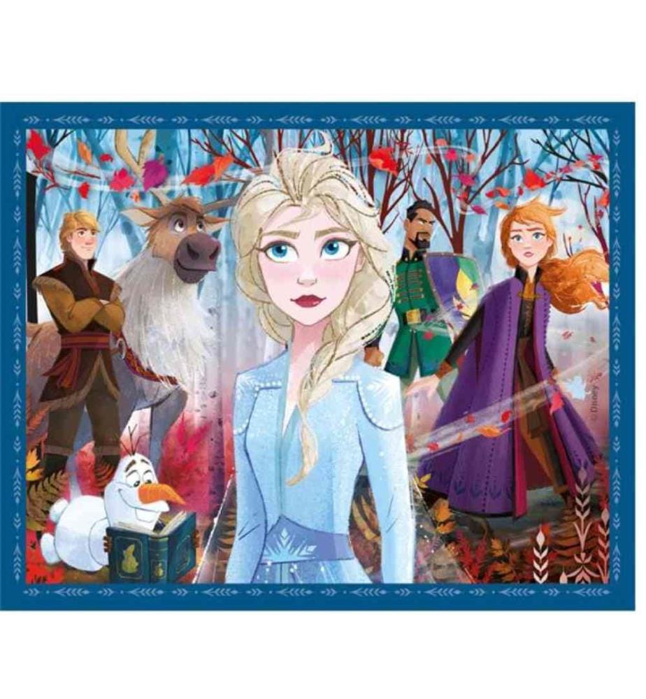 Puzzle Frozen 4in1 - 4 differentes Motifs - 19x1… | DeinDeal