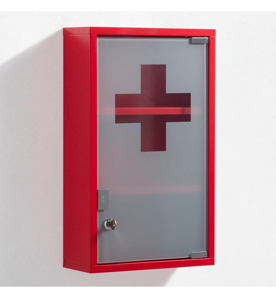 TFT Medicine Cabinet SOS - Red | DeinDeal