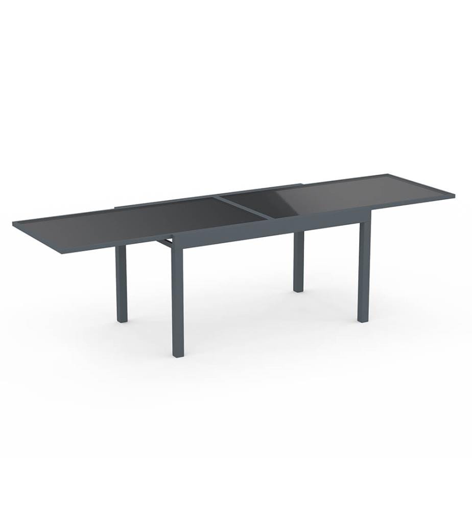 Extending Garden Table 135-270cm - Dark Gray | DeinDeal