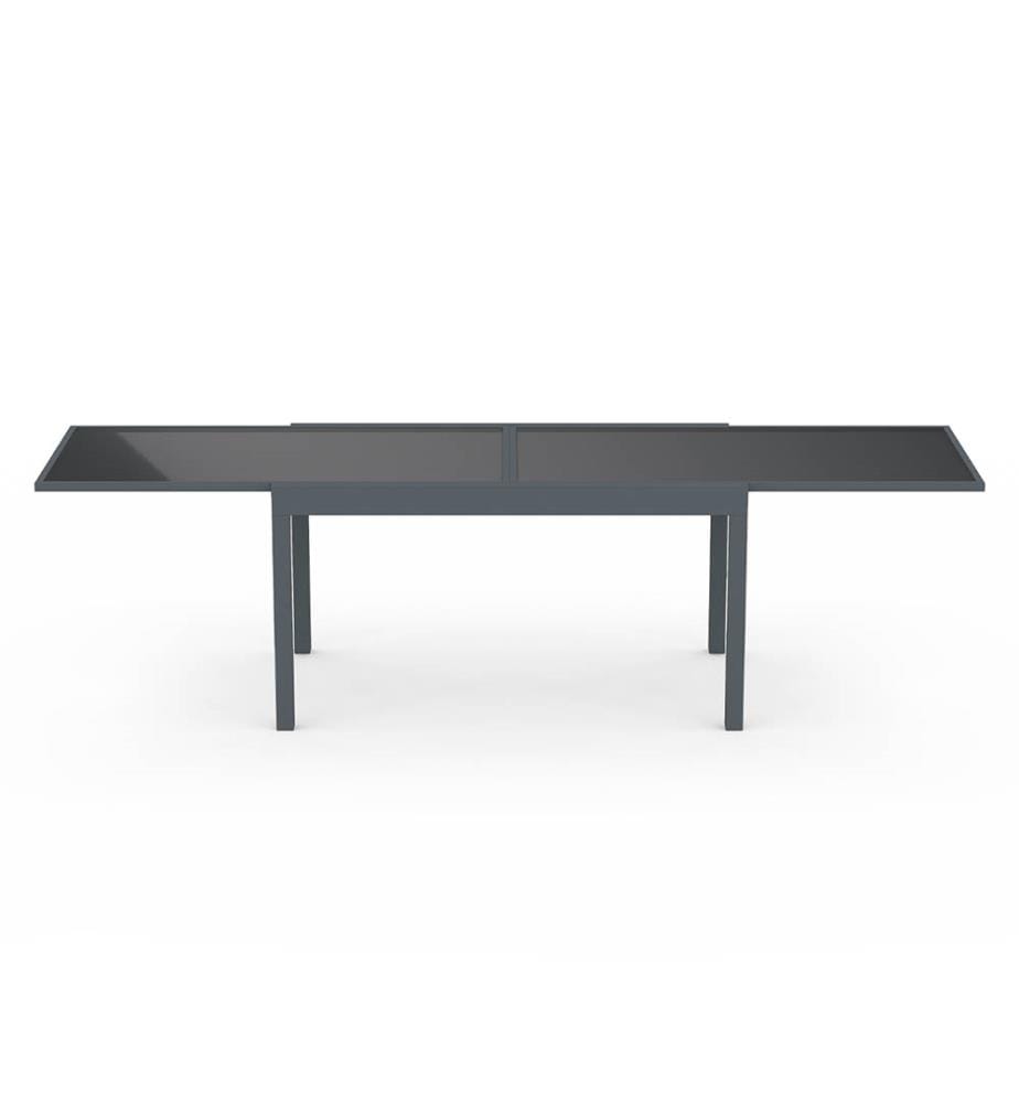 Extending Garden Table 135-270cm - Dark Gray | DeinDeal
