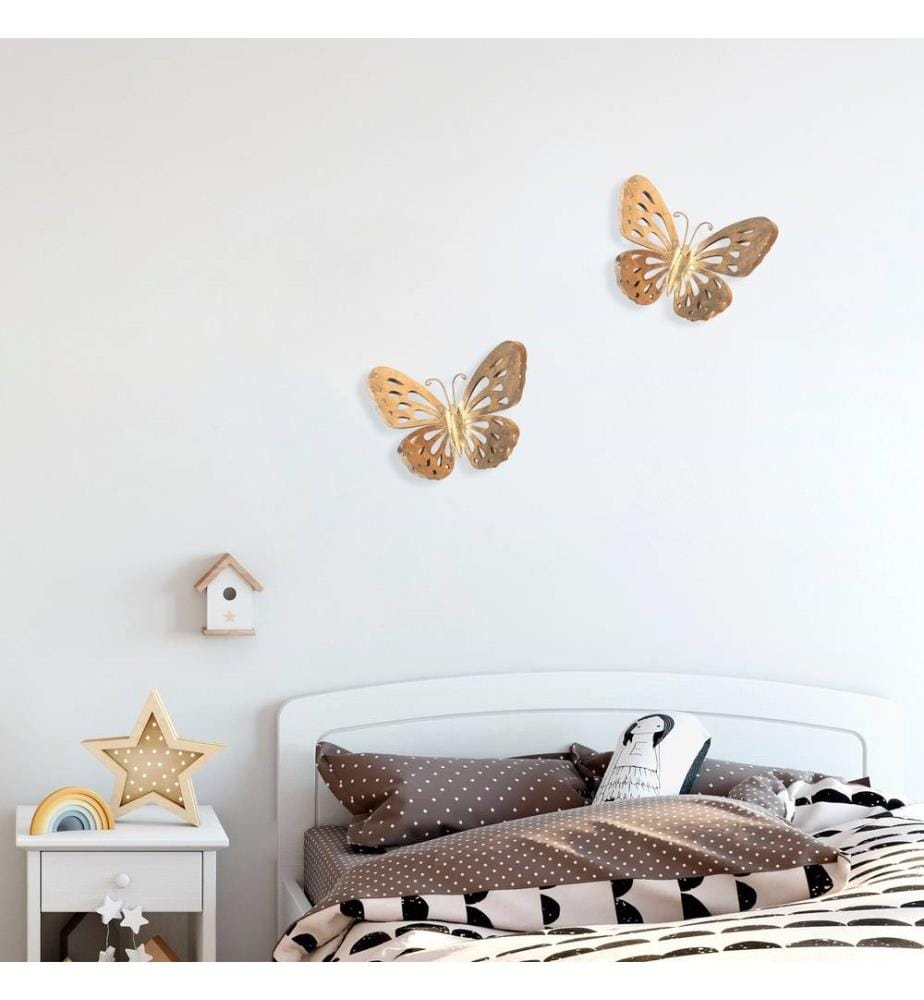 Wallity Decorative Metal Wall Accessory, Multico… | DeinDeal