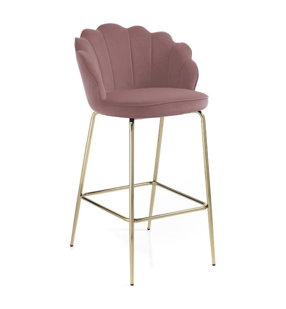 Tomasucci Seashell Stool - Pink | DeinDeal