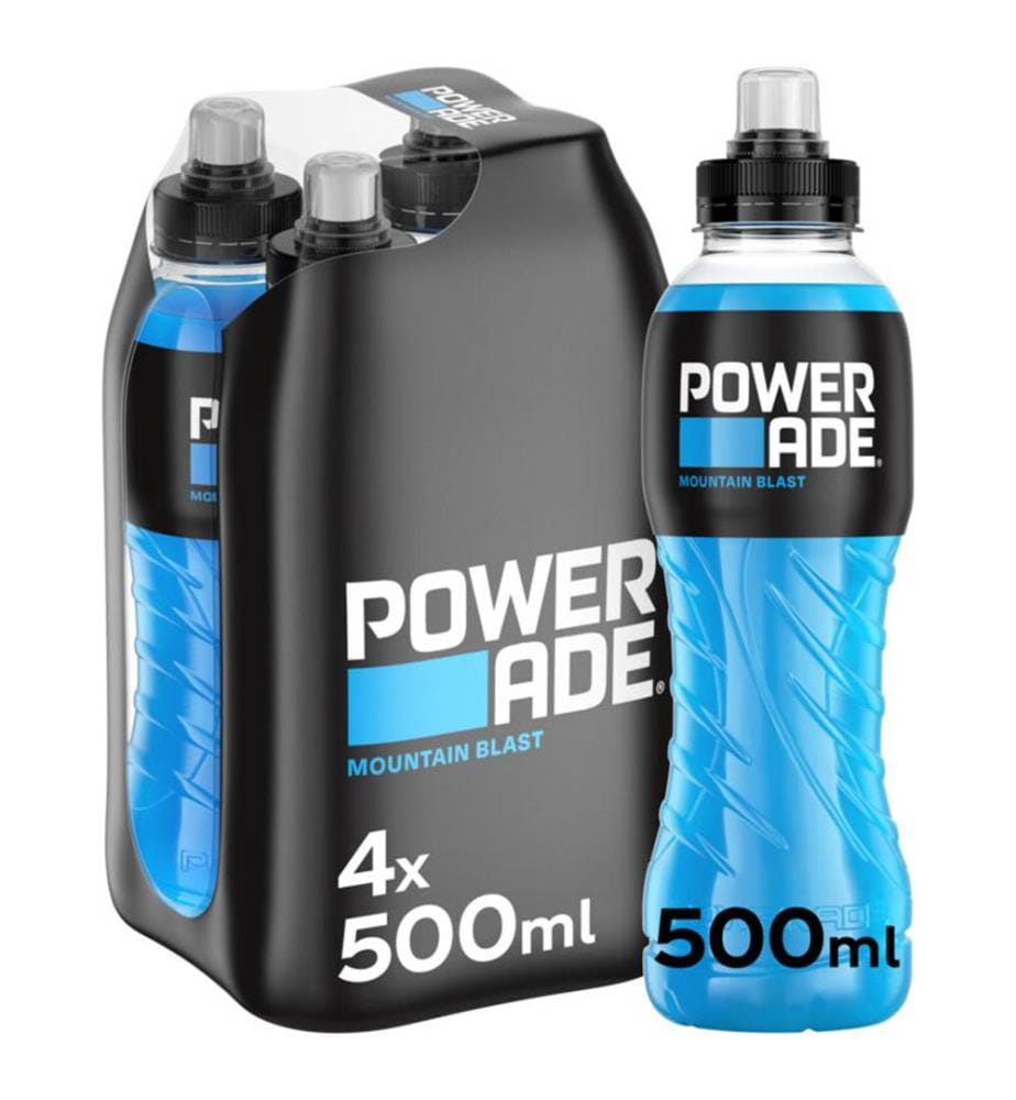 Powerrade 6 x 4 Powerade Mountain Blast, Pet - 5… | DeinDeal