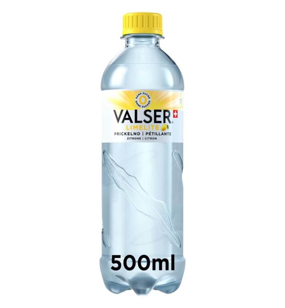 Valser 4 x 6 Valser Sparkling Lemon, Pet - 500 ml | DeinDeal