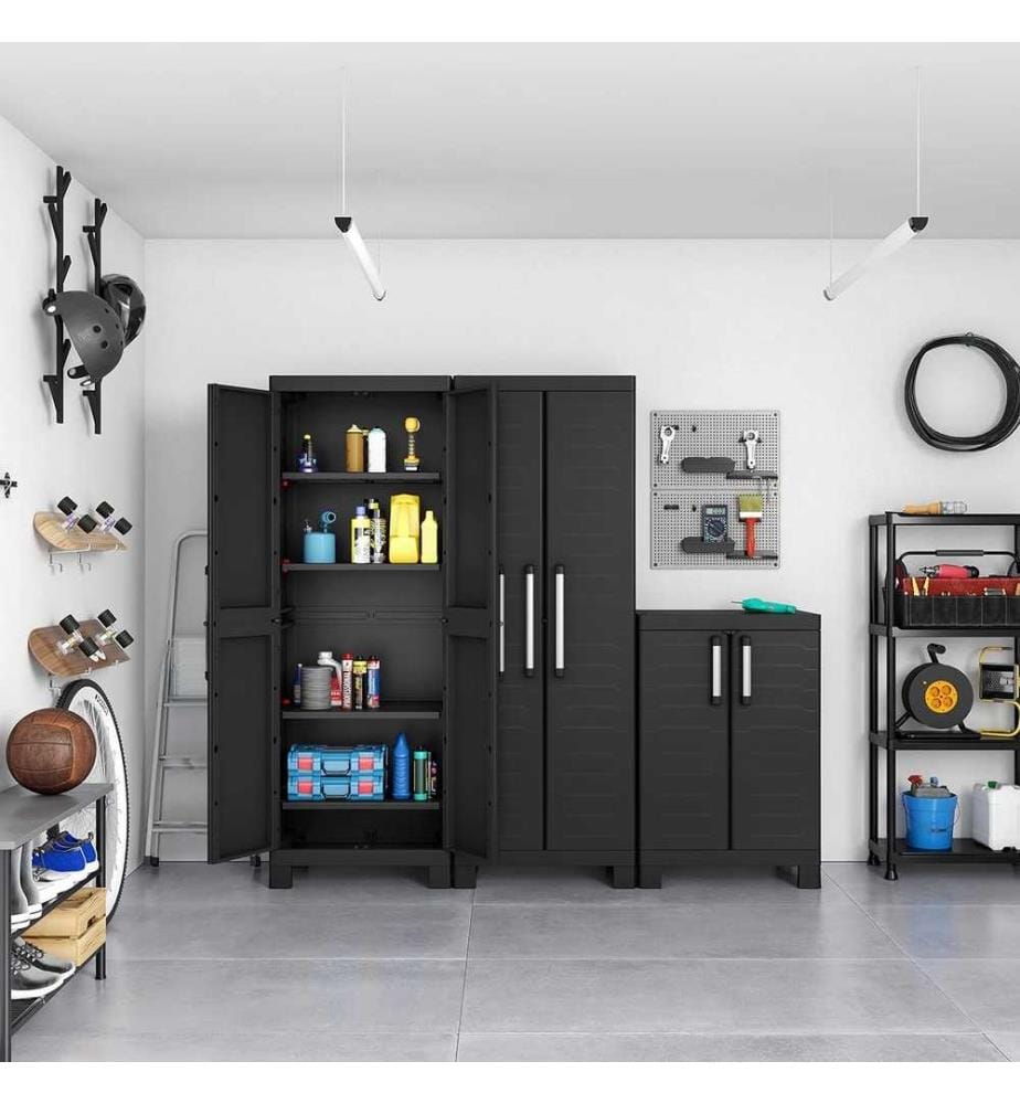 Keter Keter XL 4-shelf cabinet in Detroit High B… | DeinDeal