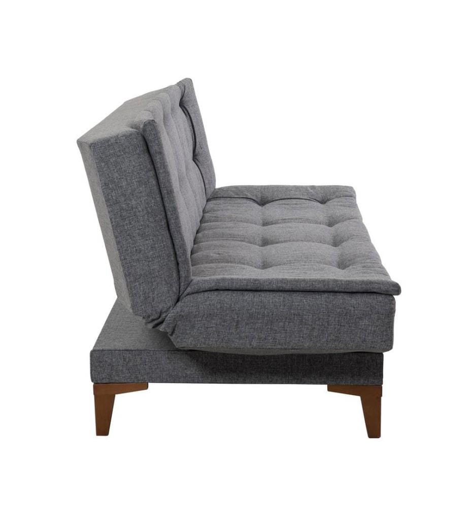 ATELIER DEL SOFA Sofa-Bed Set, Dark Grey, Beech … | DeinDeal