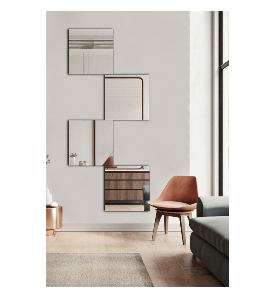 KALUNE DESIGN Spiegel, Silber, Shutterproof Unbr… | DeinDeal