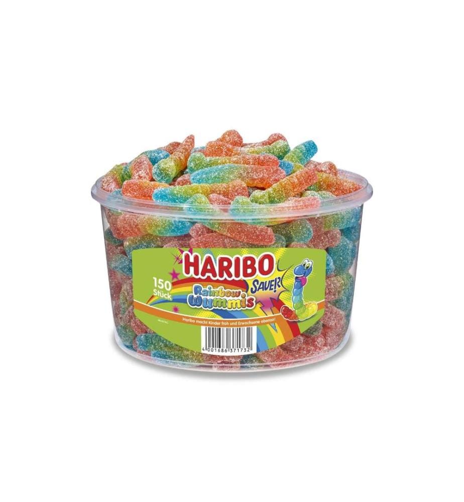 HARIBO - Bonbons gommeux Rainbow Wummis acide 15… | DeinDeal