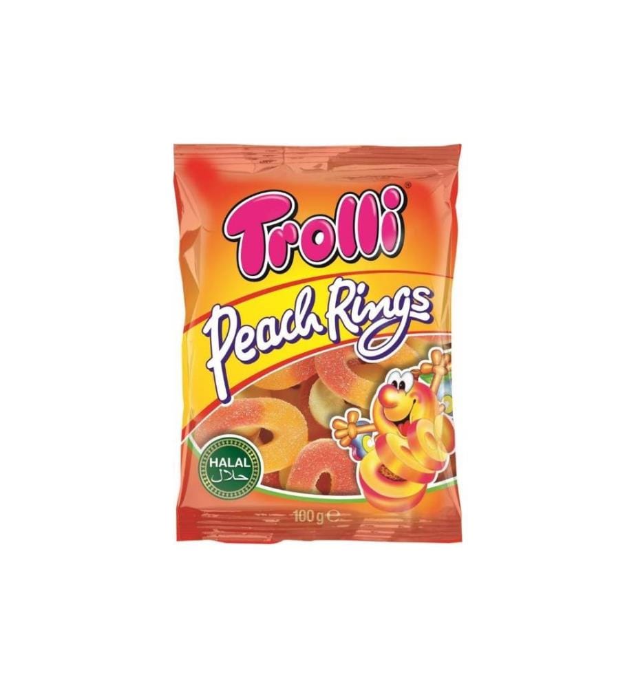 TROLLI - Bonbons gommeux Anneaux de pêche 100 g … | DeinDeal