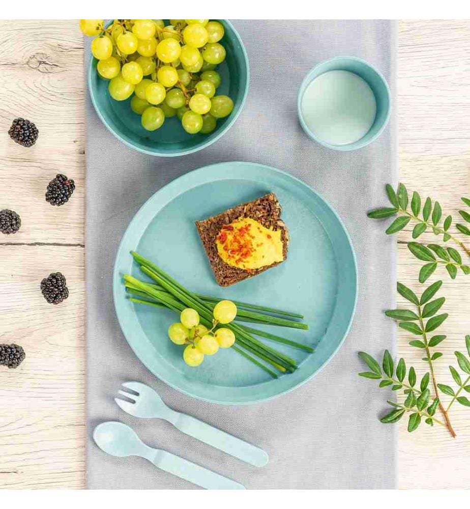 Reer Teller Growing 2er Set blau-grau | DeinDeal