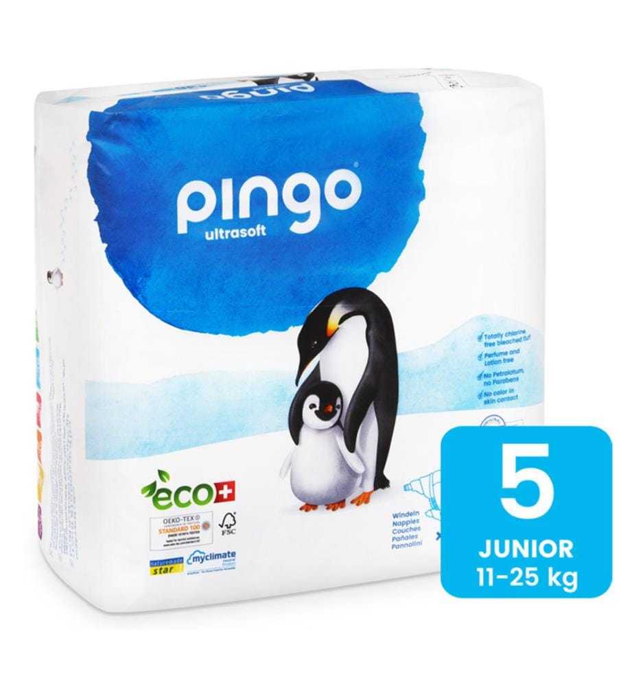 Pingo 1 Pack of 36 Eco Diapers Size 5, 12-25 kg … | DeinDeal