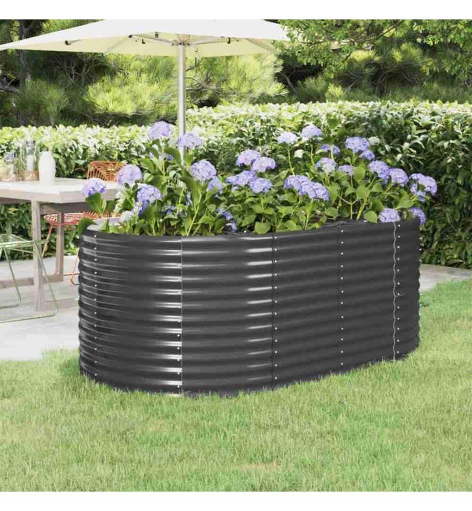 Vidaxl Hochbeet Pulverbeschichteter Stahl 175x10… | DeinDeal