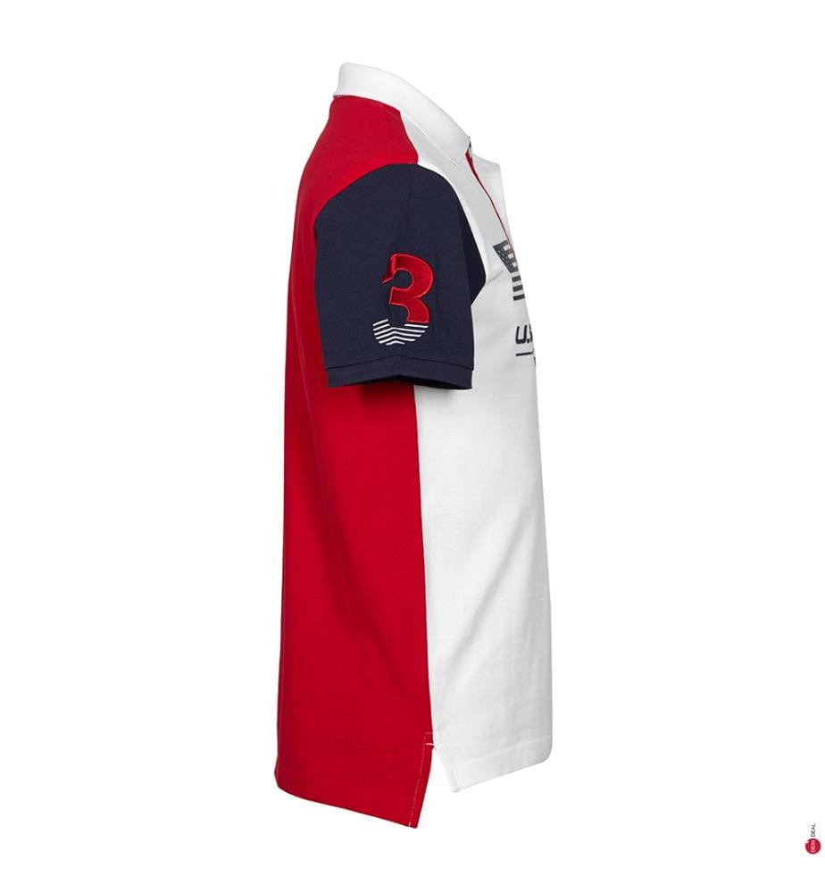 US Polo Polo Big Logo - White and Navy | DeinDeal