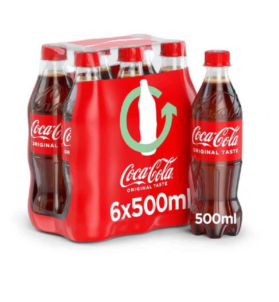 Coca Cola 24x Coca-Cola Coke Classic PET - 500 ml | DeinDeal