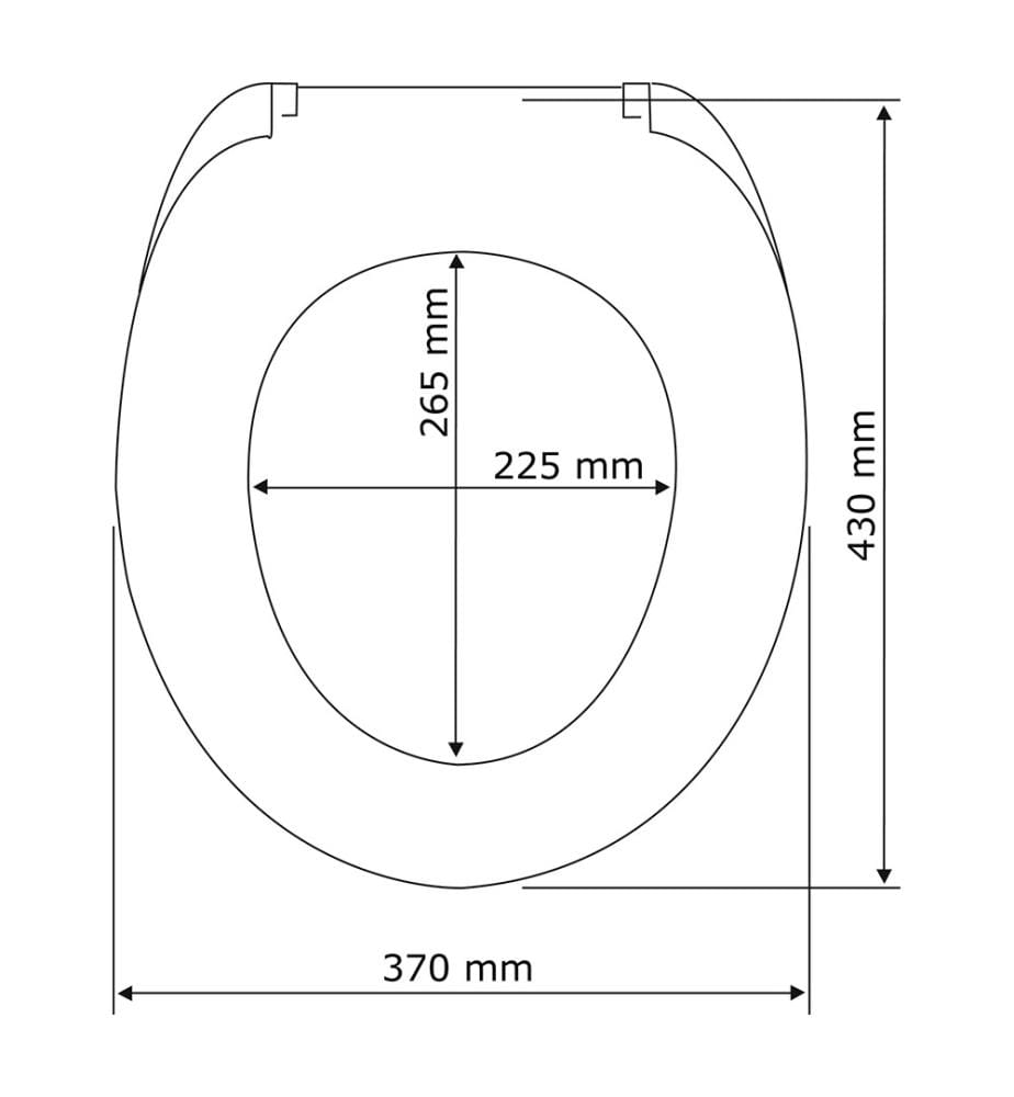 Wenko Toilet seat Wenge - Dark brown | DeinDeal