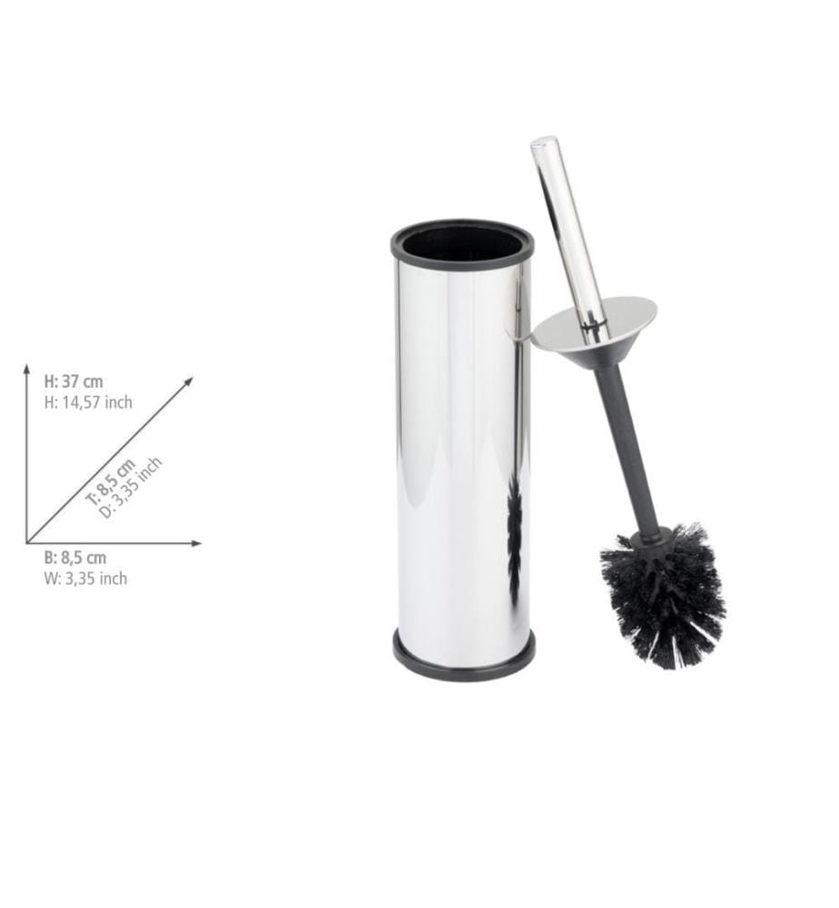 Wenko WC set Olmedo Shiny - Silver | DeinDeal