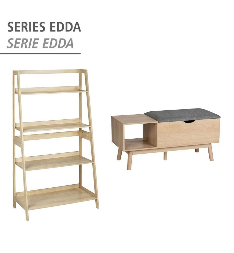 Wenko Entrance bench with storage box, Wooden en… | DeinDeal