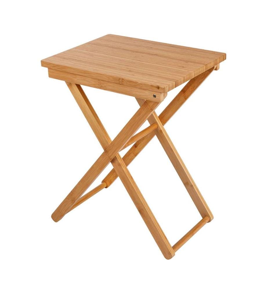 Wenko Maui folding table, made of bamboo, space … | DeinDeal