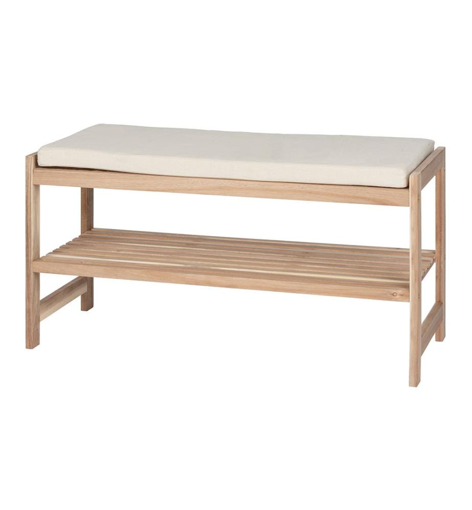 Wenko WENKO - Acina wood shoe bench | DeinDeal