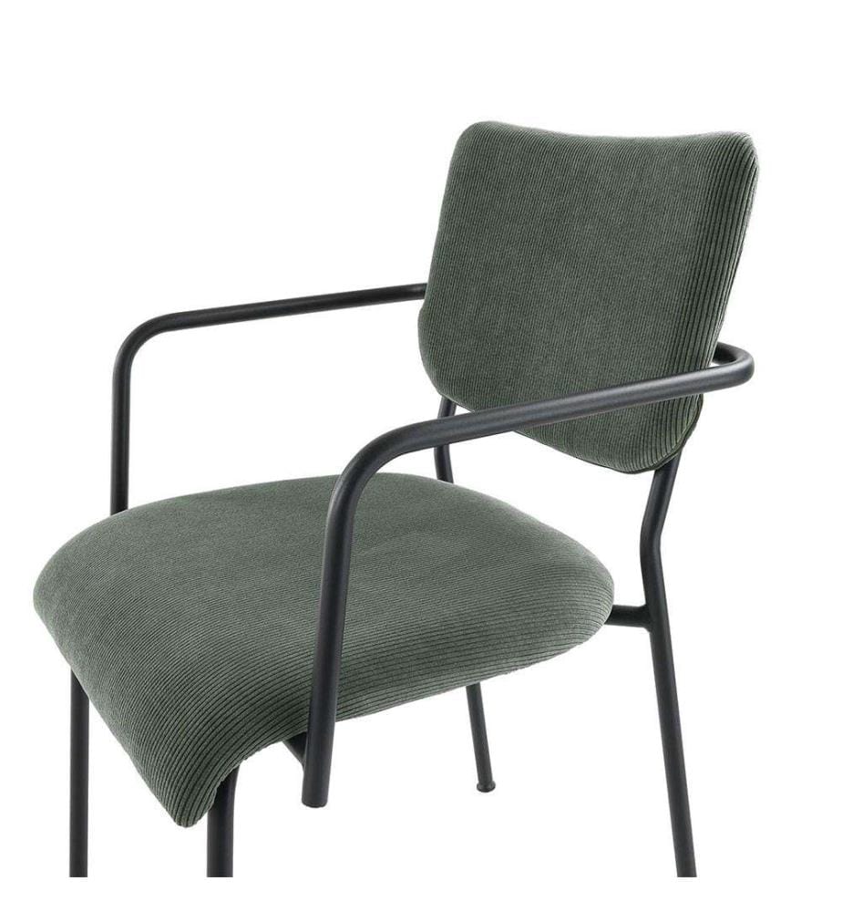 TFT Set of 2 Zoe Chairs with Armrests 54.5 x 49 … | DeinDeal