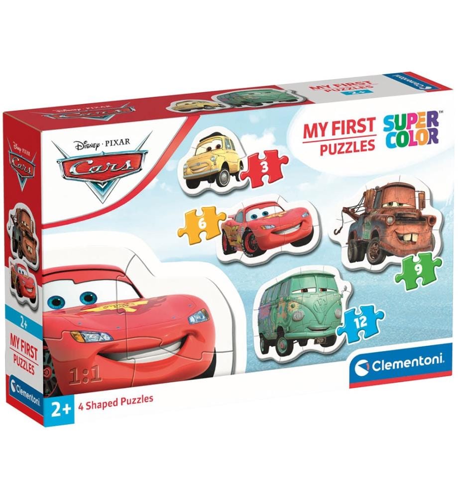 Clementoni My first Cars puzzle, 4 silhouette pu… | DeinDeal