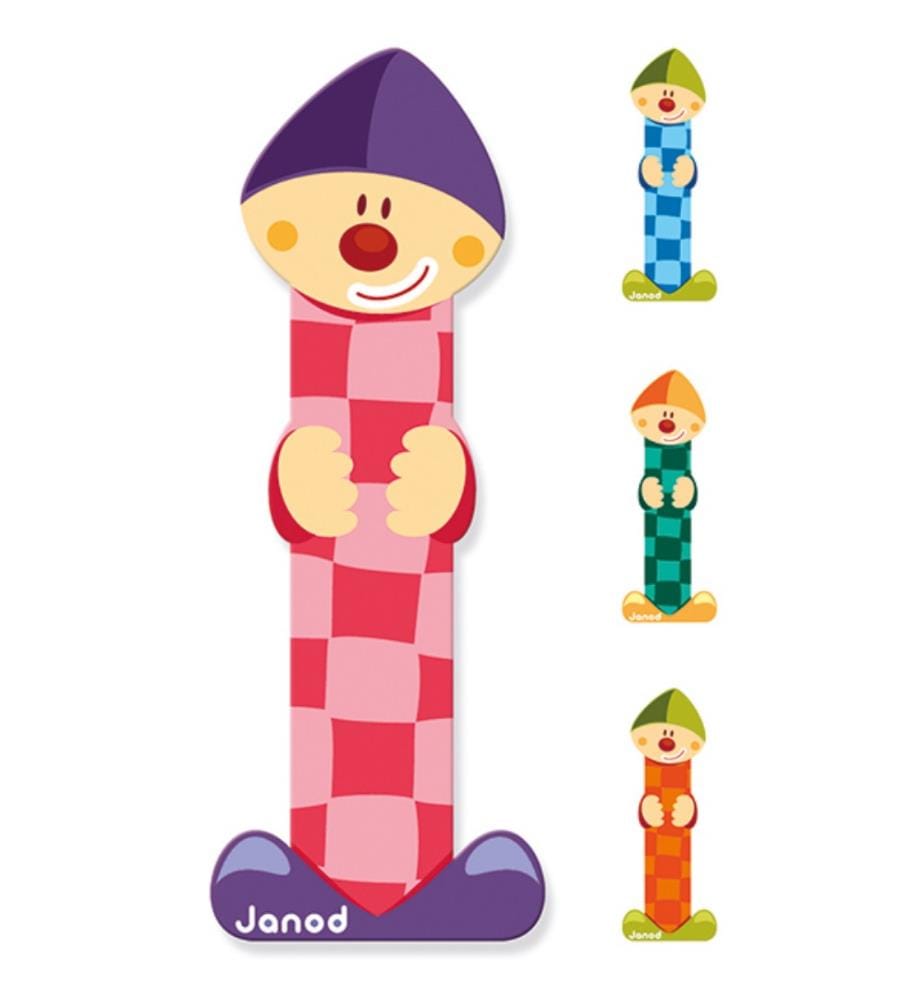 Janod Clown letter I ass. 3.5x0.7x9.5cm 10 gr | DeinDeal