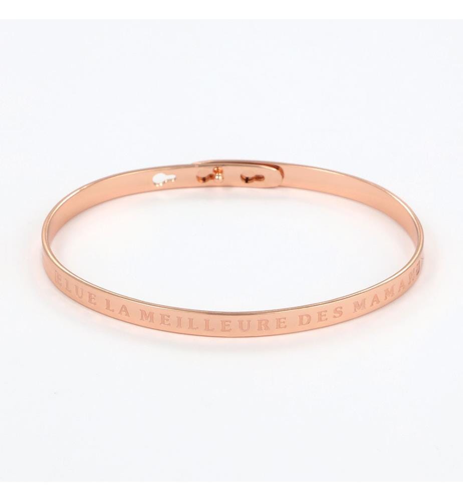 Bam Bracelet Elue la Meilleure des Mamans - Pink… | DeinDeal