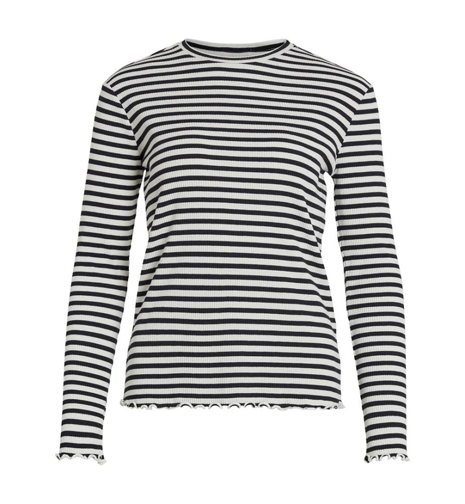 Maglione Regular Fit - Nero e Bianco Vila Clothes | DeinDeal