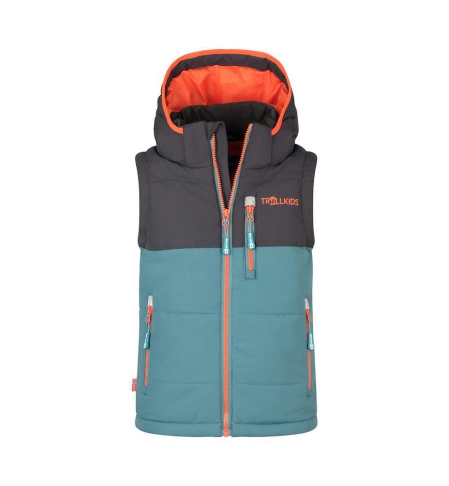 Gilet isolato - blu tempesta/nero/arancio fuoco … | DeinDeal