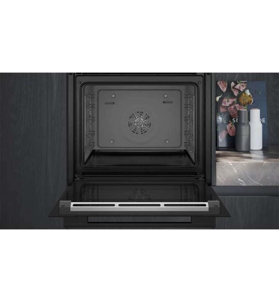 Siemens iQ700 Einbaubackofen 60 x 60 cm - Schwarz | DeinDeal