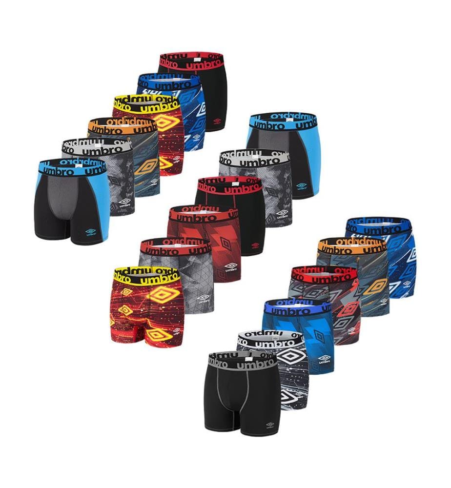 Umbro Surprise Pack of 6 Boxers - Random Colours | DeinDeal