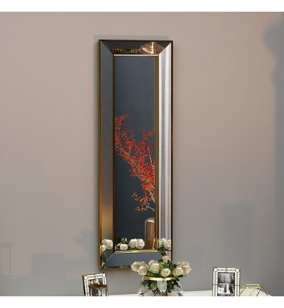 KALUNE DESIGN Mirror, Gold, MDF, Gold Framed | DeinDeal