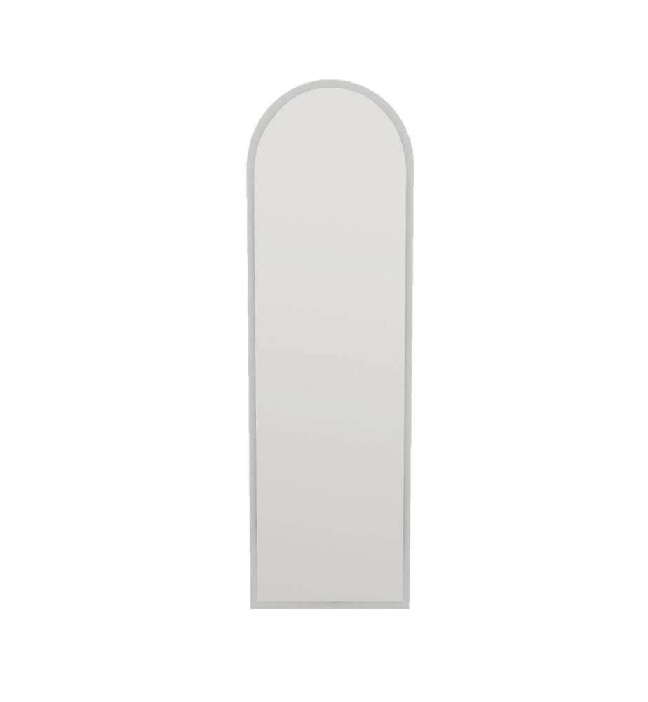 Homitis Mirror, White, MDF, Oval Pier Glass | DeinDeal