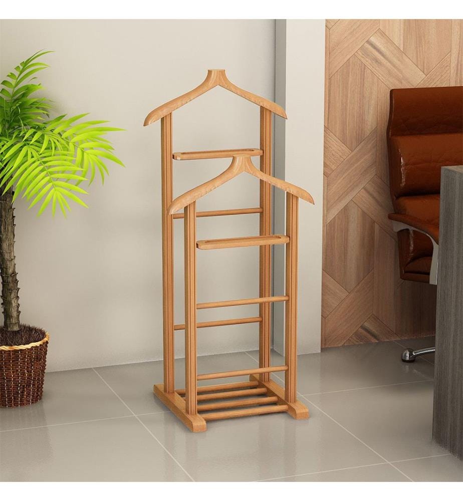 Homitis Valet Stand - Natural | DeinDeal