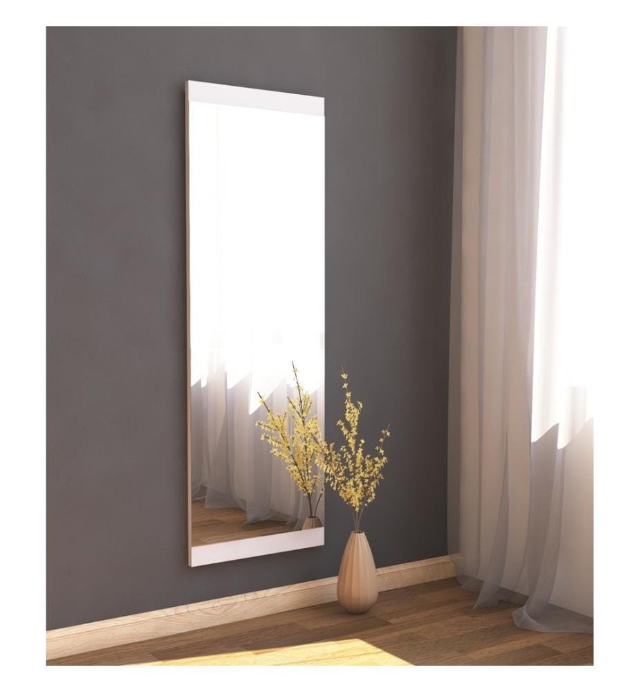Homitis Mirror, White, MDF, Pier Glass | DeinDeal