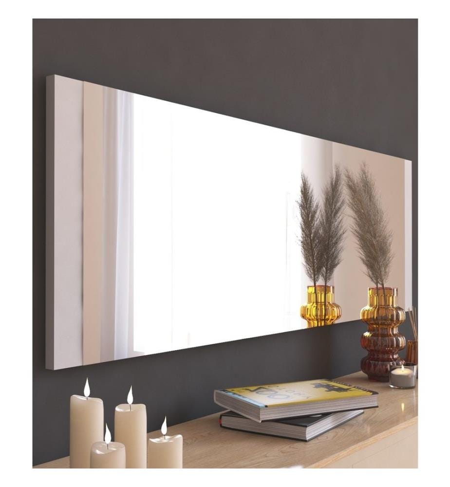 Homitis Mirror, White, MDF, Pier Glass | DeinDeal