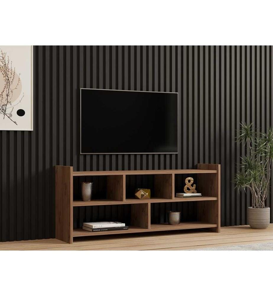 Homitis TV Stand, Atlantic Pine, 100% Melamine C… | DeinDeal